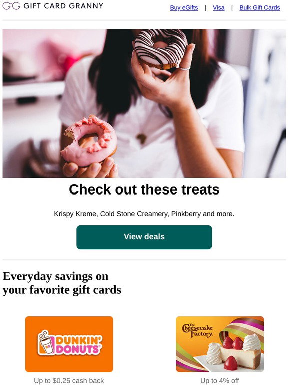 Gift Card Granny: Have a sweet tooth? | Milled