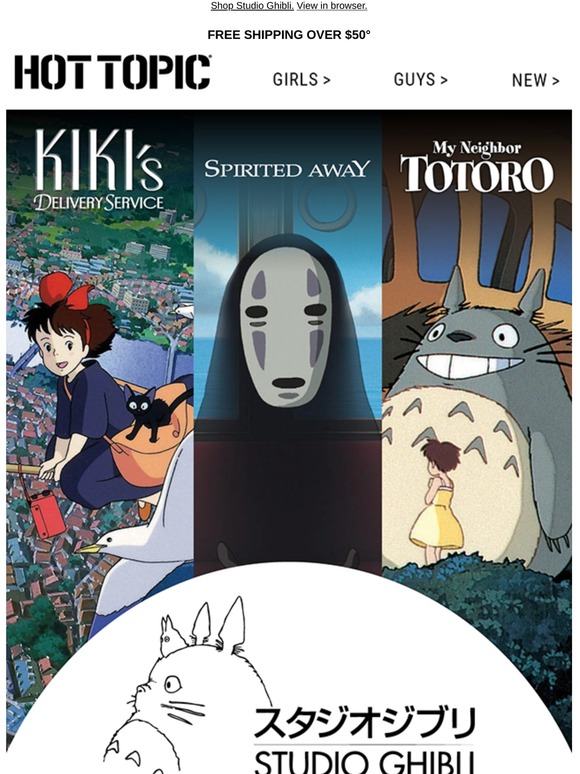 Hot Topic: Studio Ghibli merch to fuel your Miyazaki obsession | Milled