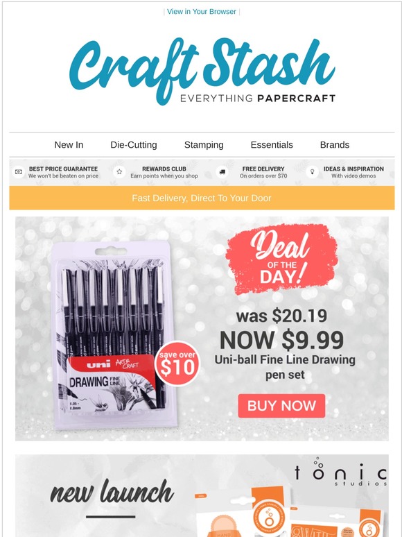 Craft Stash: 3 BIG Launches: Phill Martin, Paper Boutique & Tonic | Milled