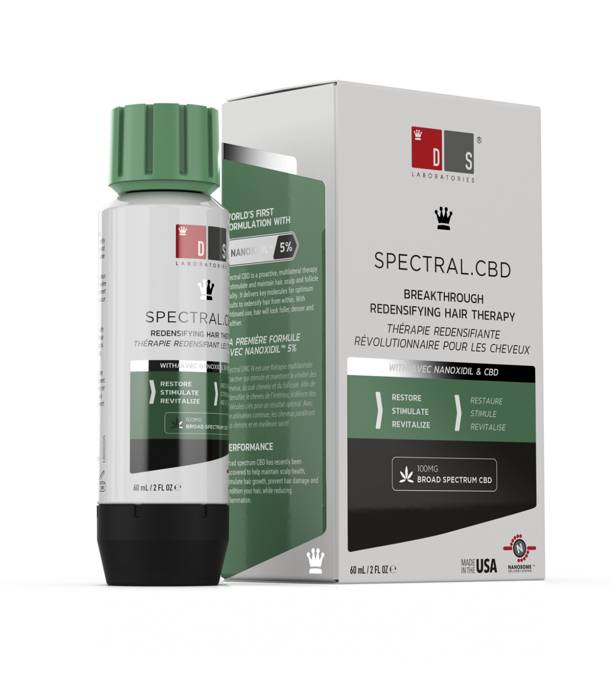 DS Laboratories: Introducing Spectral.CBD: Innovative Hair Loss ...