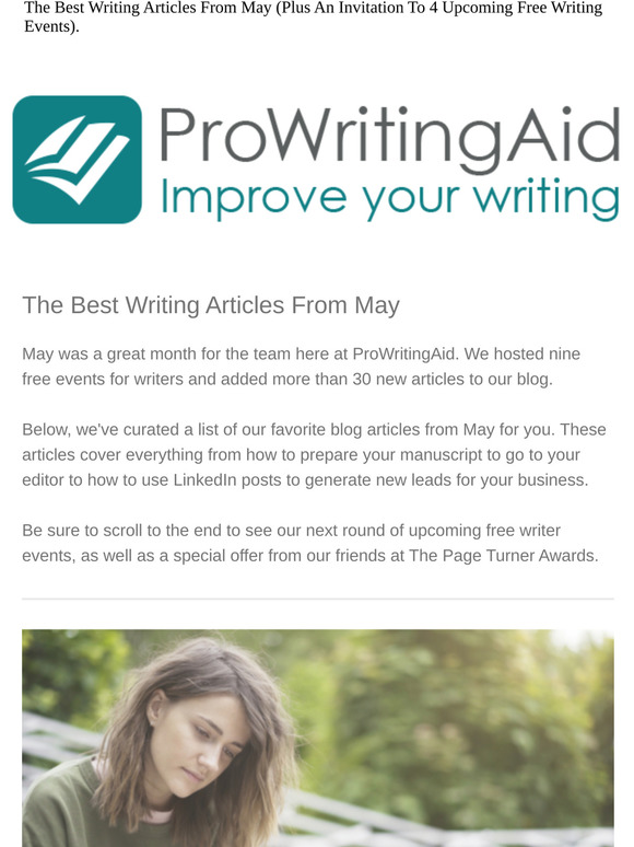 ProWritingAid: The Best Writing Articles From May (Plus An Invitation ...