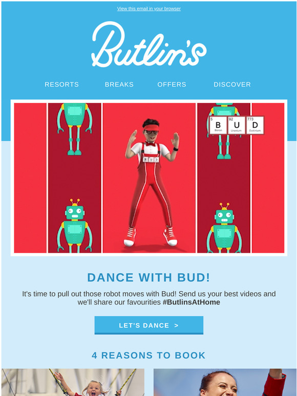 Butlins: 🤖 Can you robot, -? | Milled