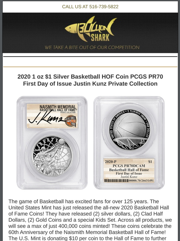 Bullion Shark: The Newest U.S. Mint Release! | Milled