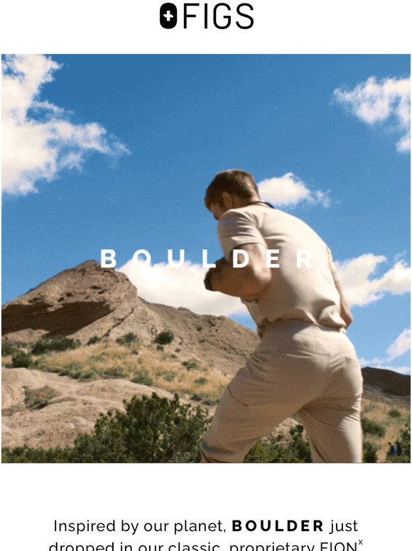 FIGS: NEW Color Drop: Boulder | Milled