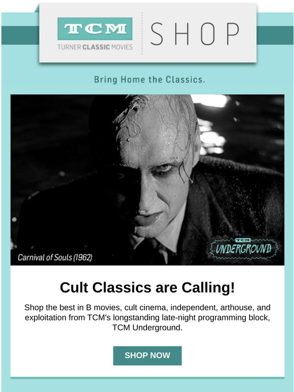 Turner Classic Movies: Cult Classics from TCM Underground! | Milled