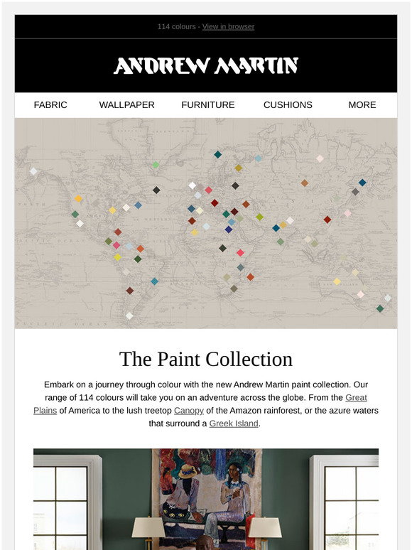 Andrew Martin: Introducing our first ever paint collection | Milled