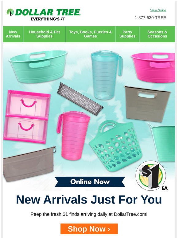 Dollar Tree: -Check Out What Just Arrived... | Milled