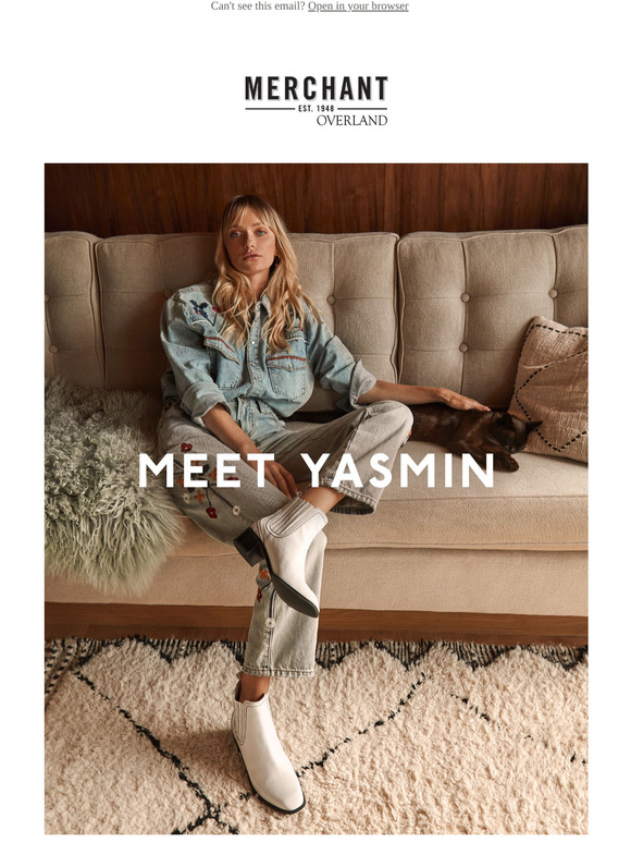 Merchant: Meet our favourite new ankle boot, Yasmin | Plus MORE new ...