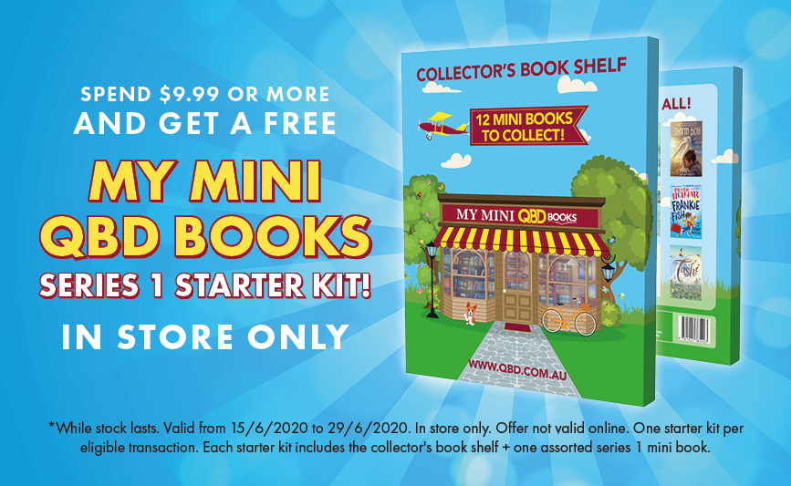 QBD Books: Spend over $10 in store & get a Mini Book Starter Kit! | Milled