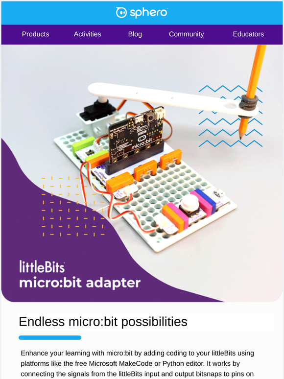 littleBits: Level up your micro:bit inventions! | Milled