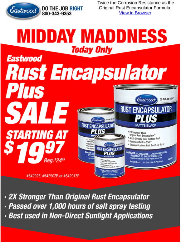 Eastwood: MIDDAY MADNESS! NEW Rust Encapsulator PLUS! | Milled