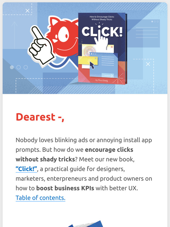 Smashing Magazine: Meet “Click!”: Encourage Clicks Without Shady Tricks ...