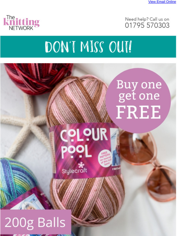 Knitting Network: Buy One Get One FREE - Stylecraft Colour Pool 200g ...