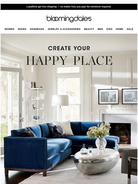 Bloomingdale's: Reimagine your space with new furniture & rugs | Milled