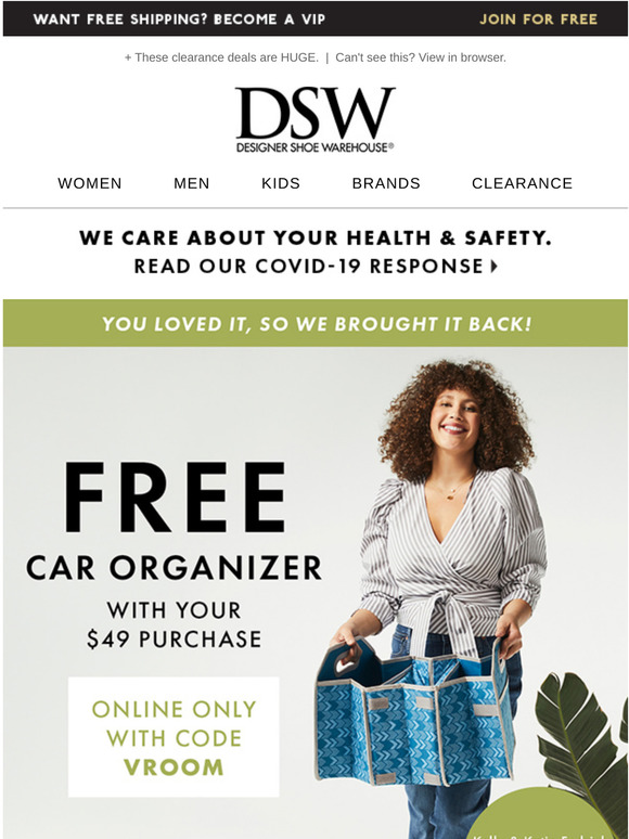 DSW: Open for a freebie >>> | Milled