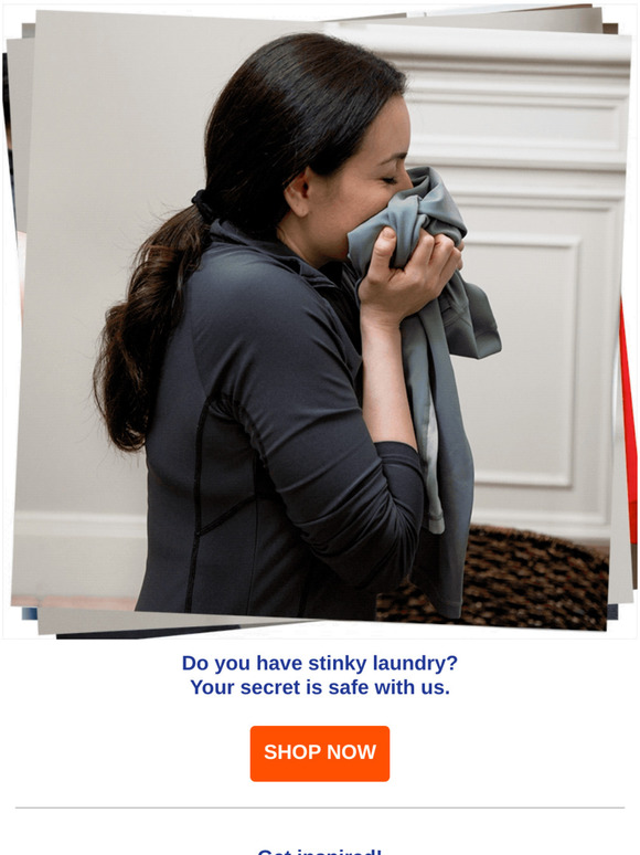 Tide: Stinky laundry? Your secret is safe with us. | Milled
