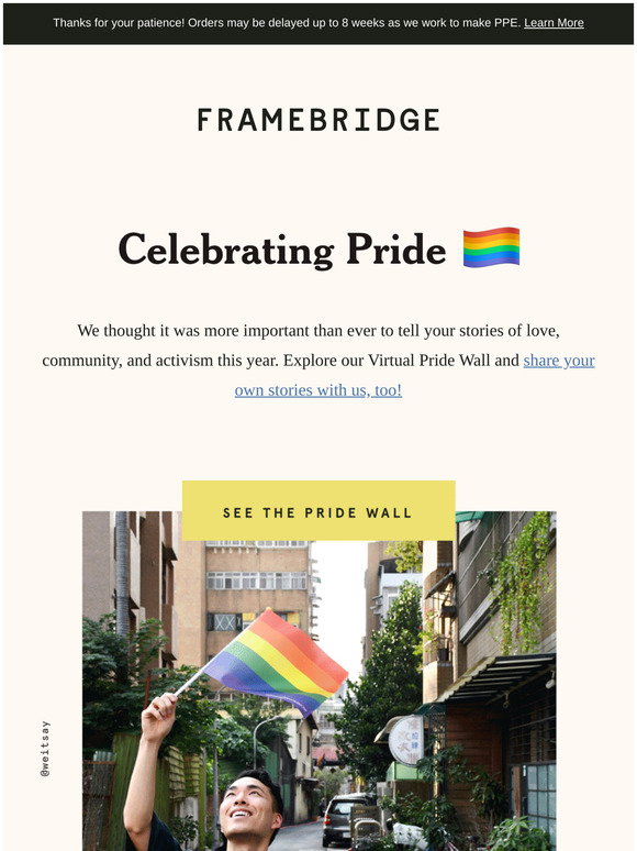 Framebridge: Explore our Virtual Pride Wall! 🏳️‍🌈 | Milled
