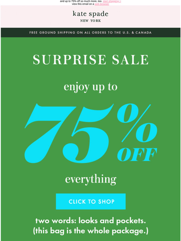Kate Spade New York: $59 for this bag is so on (a little reward!) | Milled