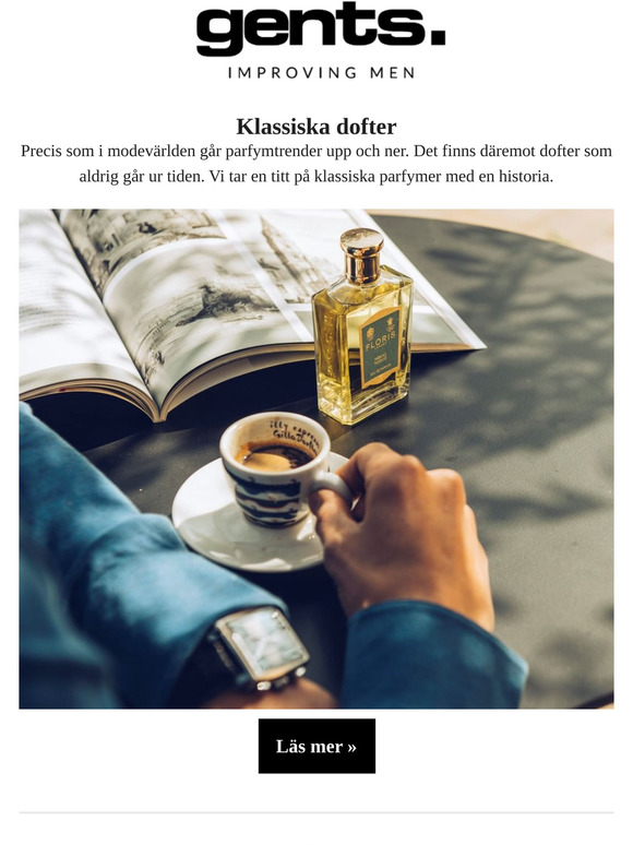 Gents: 20% på parfym | Klassiska dofter | Milled