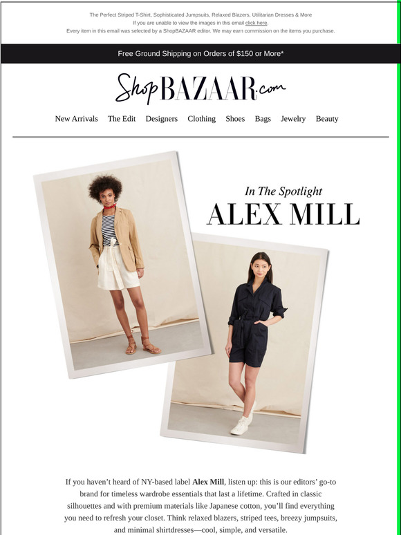 Harper's Bazaar: The Brand BAZAAR Editors Can’t Get Enough Of | Milled