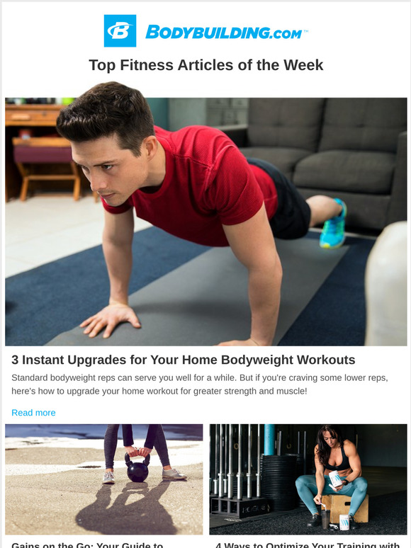 Bodybuilding uk: 3 Instant Upgrades for Your Home Bodyweight Workouts ...