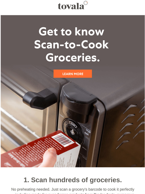 Tovala: Scan grocery barcodes ️ Cook recipes from the app ️ Cook any ...
