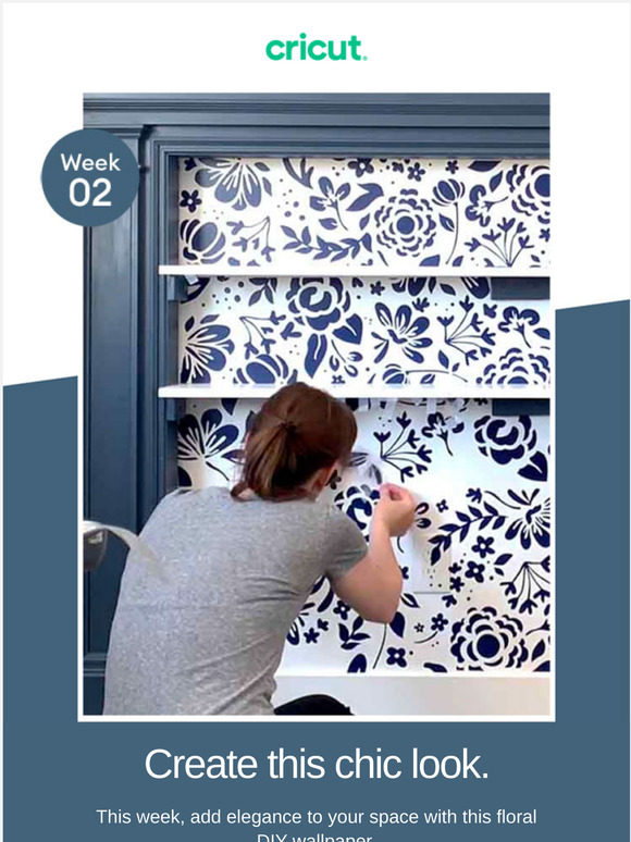 Cricut: Wallpaper Is BACK. Craft this Trend. ️ | Milled