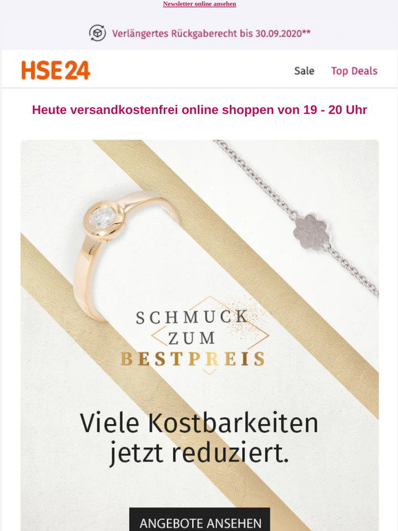 Hse24 Schmuck Sale
