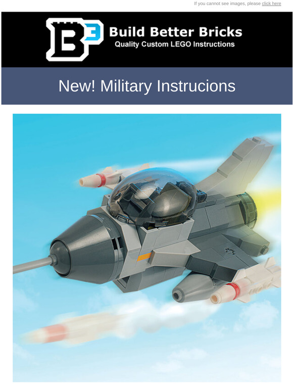 Build Better Bricks: New Instructions - LEGO Military Vehicles (Micro ...