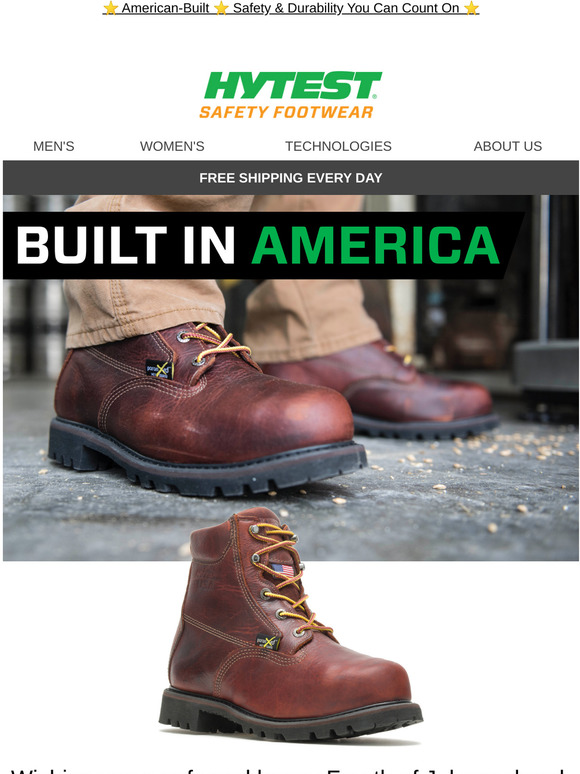 Hytest: Boots Built in America | Milled