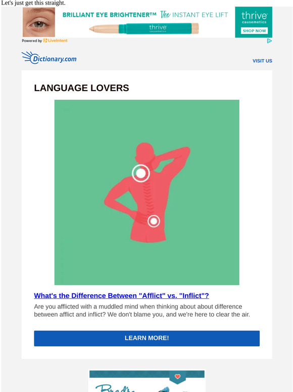Dictionary.com: What’s the Difference Between “Afflict” vs. “Inflict ...