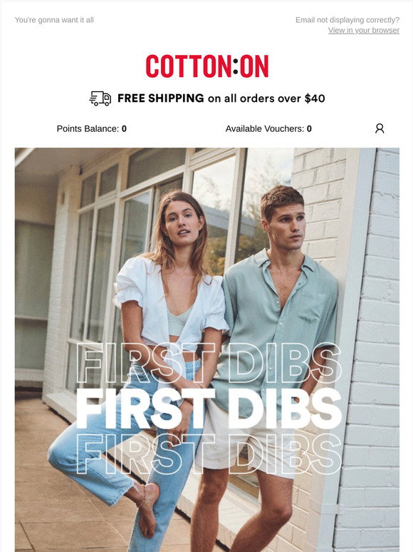 Cotton On: Your first look at new 👀 | Milled