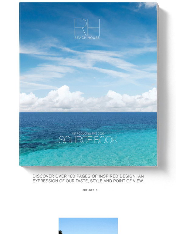 Restoration Hardware: Introducing the RH Beach House 2020 Collection ...