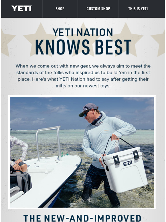 YETI: The Gear Topping YETI Nation's List | Milled