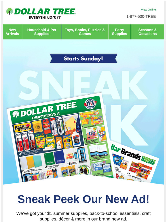 Dollar Tree: -Check Out this Sneak Peek... | Milled