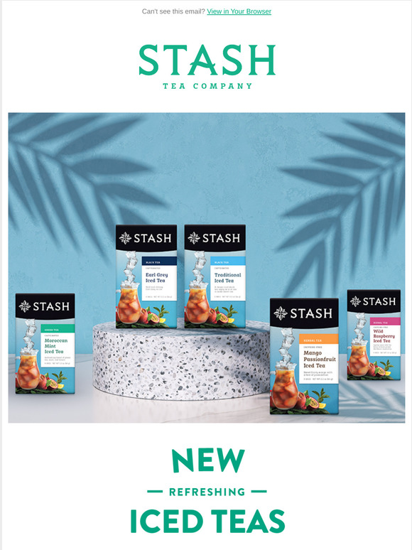 Stash Tea: New Iced Teas Have Arrived! ☀️ | Milled