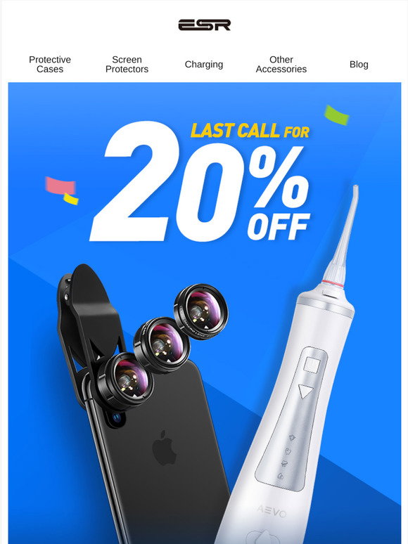 esrgear.com: 😜😜 20% Off Coupon Expires in 48 Hours | ESR | Milled