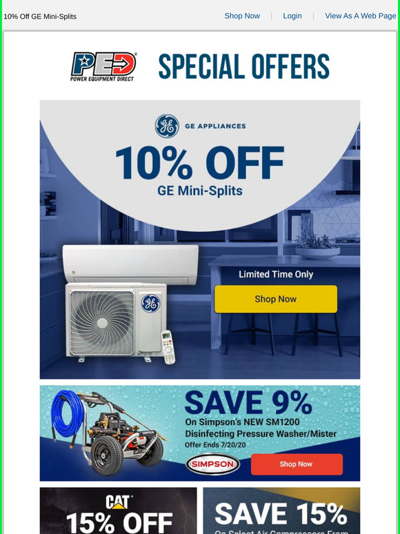 eComfort.com (BCM second): Special Offer on GE Mini Splits! Now is the ...