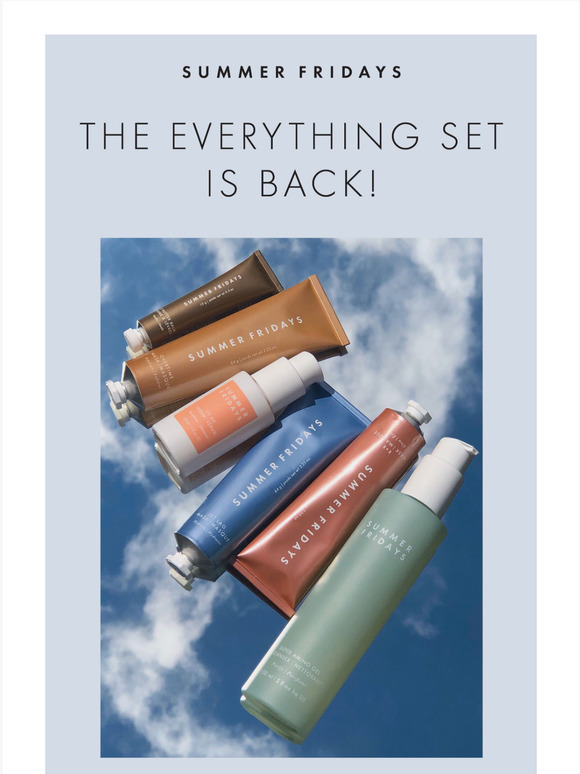 Summer Fridays: Back in Stock! | Milled