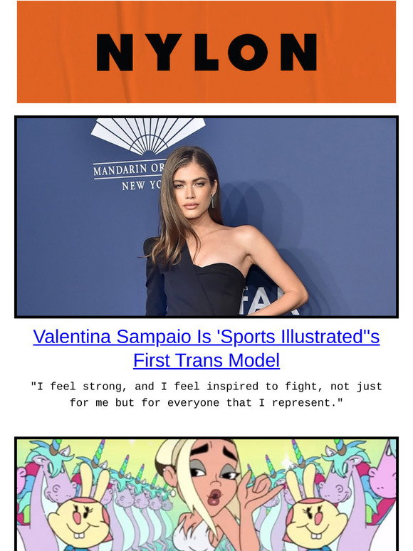 Nylon: Valentina Sampaio Is 'Sports Illustrated''s First Trans Model ...