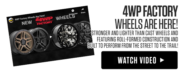 4 Wheel Parts: Check Out The All-New 4WP Factory Wheels | Milled
