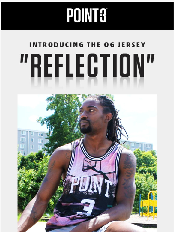 Point 3 Basketball: New Drop: The LTD "Reflection" OG Jersey 🔥 | Milled
