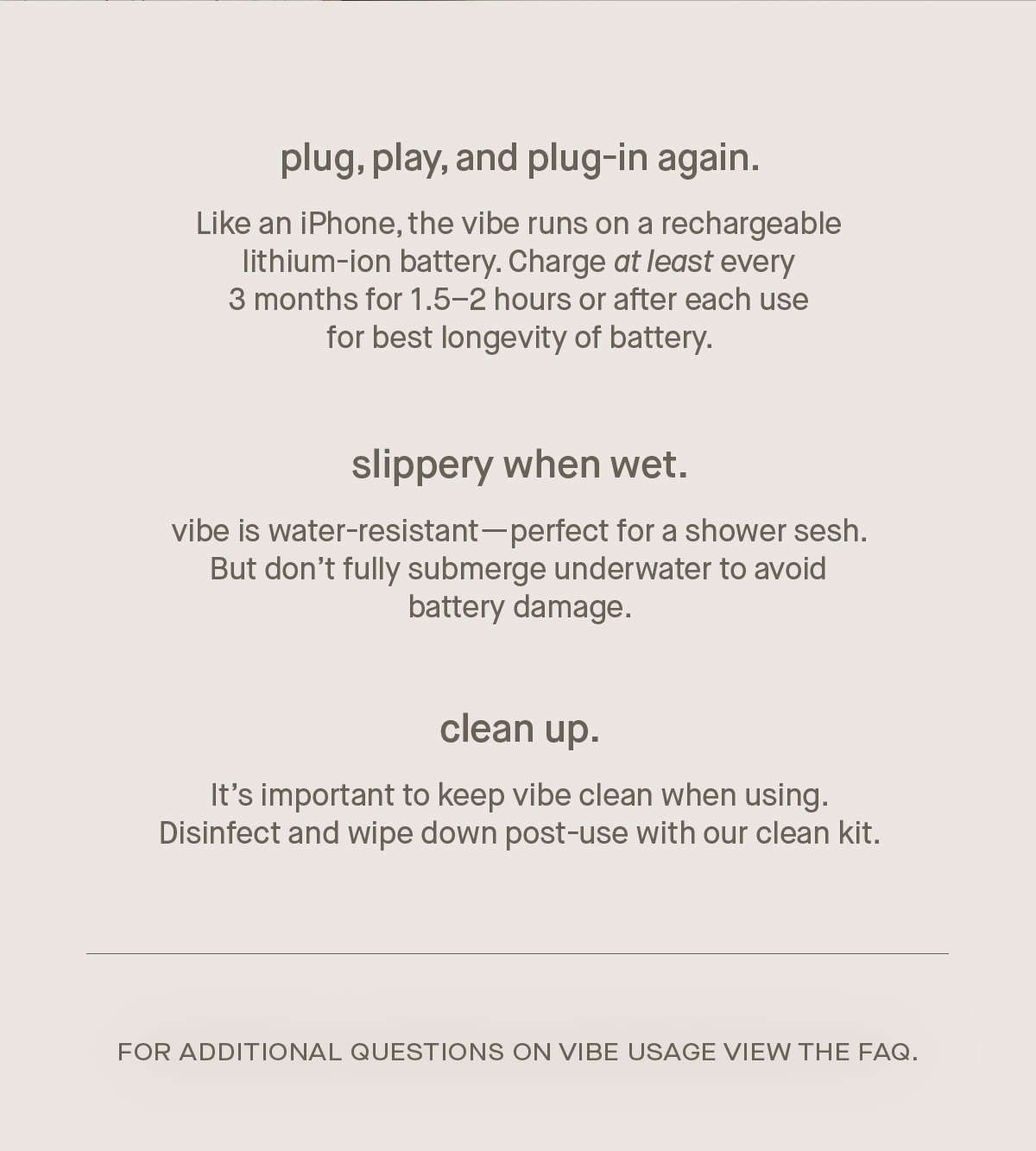 Maude: vibe 101. | Milled