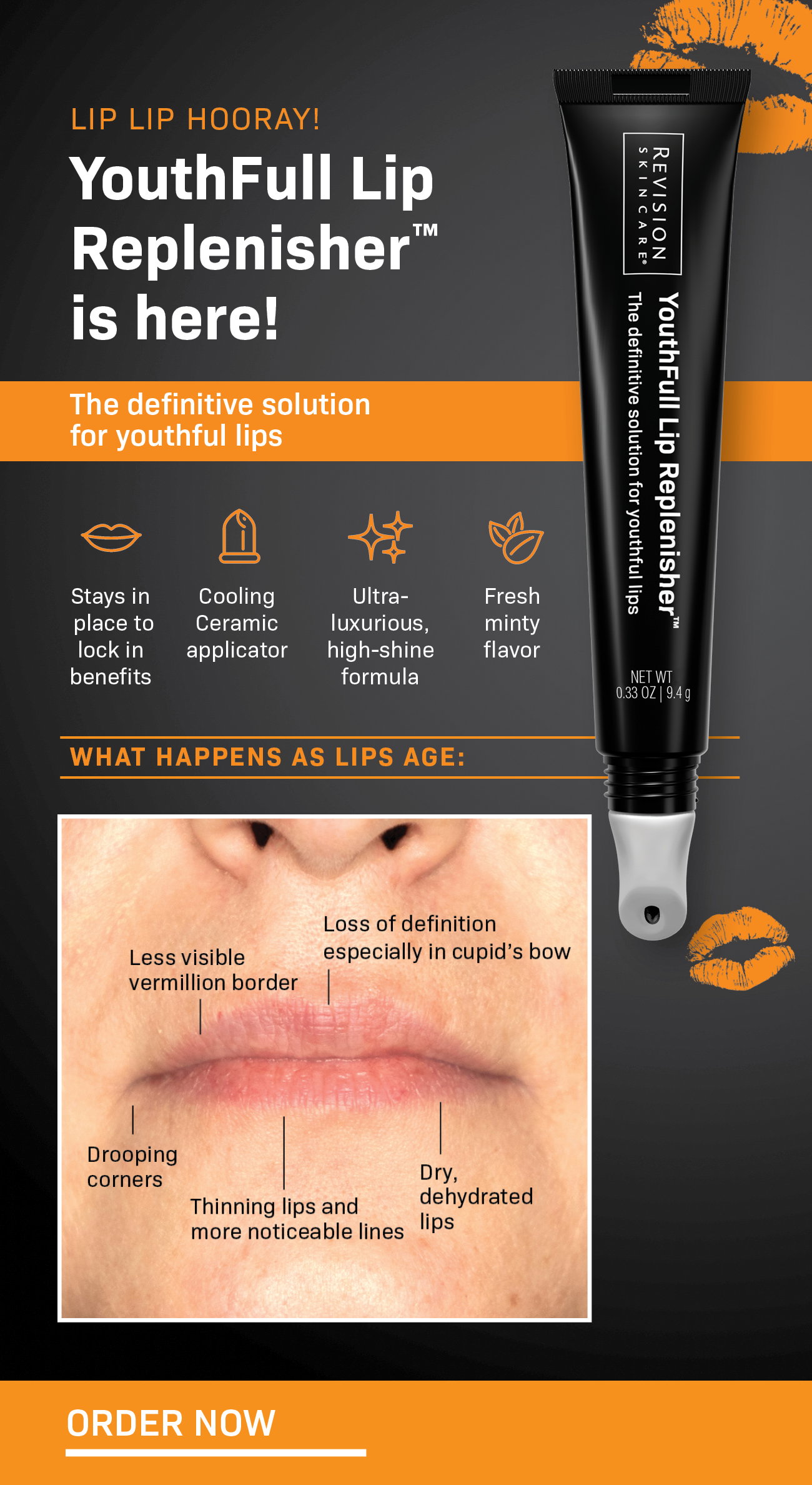 Revision Skincare: LIP LIP HOORAY! YouthFull Lip Replenisher is HERE ...