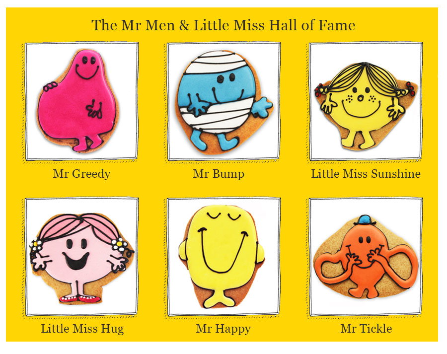Biscuiteers Baking Company: Introducing our brand new Mr. Men & Little ...