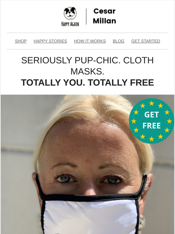 Happy Again Pet: Finally, a seriously chic mask you’ll want to wear ...