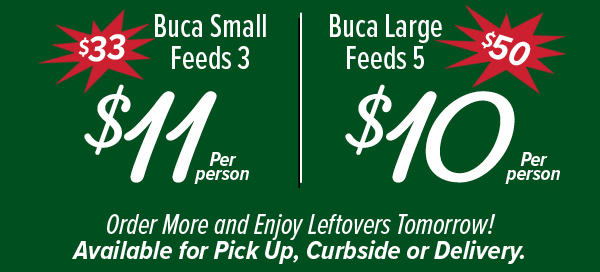 Buca Di Beppo: Insider Alert: Check Out Our NEW Daily Meal Deal ...