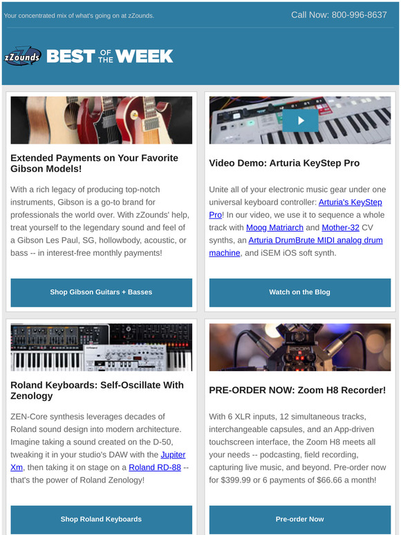 zZounds: zZounds Best of the Week | Milled