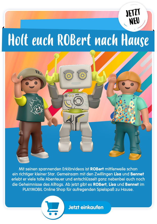 Playmobil AT: Der T-Rex greift an/ROBert bei der Feuerwehr | Milled