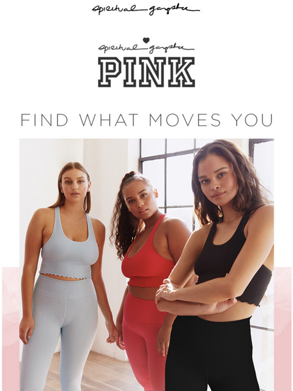 Spiritual Gangster: Introducing VS PINK x SG Collab 💕Shop The New Collection | Milled